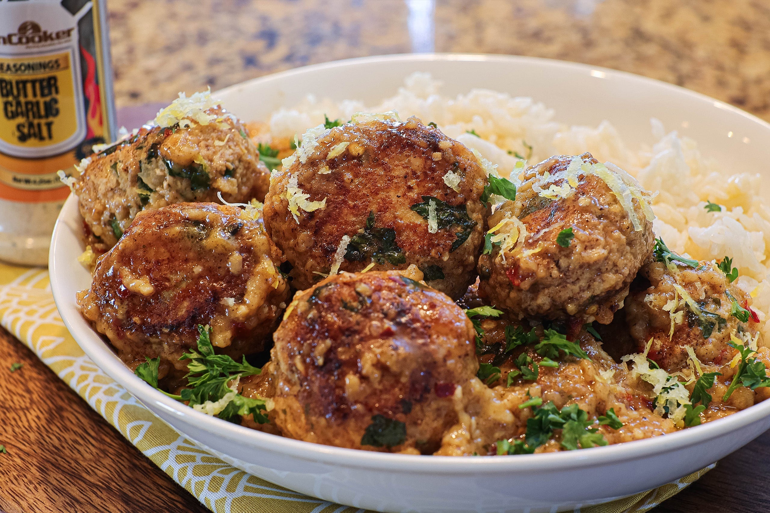 Garlic Butter Chicken Meatballs – CanCooker